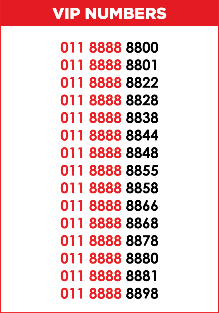 VIP Mobile Number – The Lowest Postpaid & Prepaid Plans | redONE